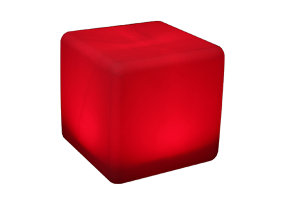 Puff Led Cubo 43 - Art Iluminação Móveis Led